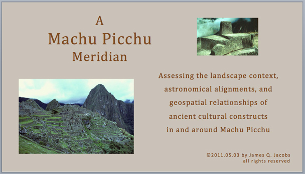 Machu Picchu, One Hundred Years Later